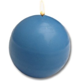 Medium Blue Danish Ball Candles