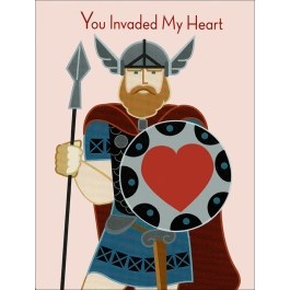 Viking Valentine Card