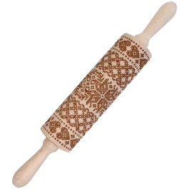 Knit Pattern Rolling Pin
