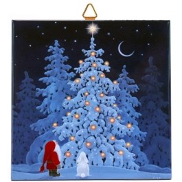 Tomte's Christmas Tree Tile